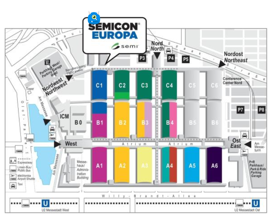 Semicon Europa 2024 Exhibitor List - Anna Eveline
