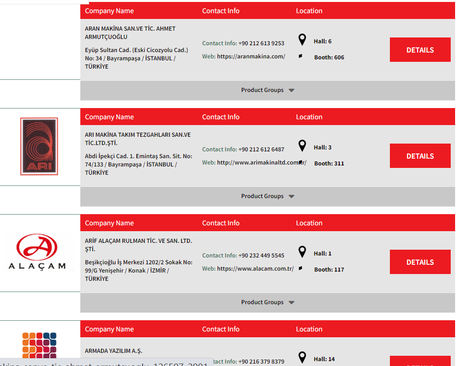 2024年土耳其金属加工机械展MAKTEK - WorldExpoin