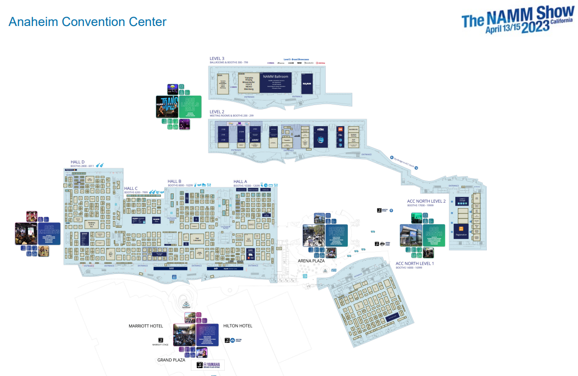 2025年美国阿纳海姆乐器舞台灯光展览会NAMM SHOW - WorldExpoin