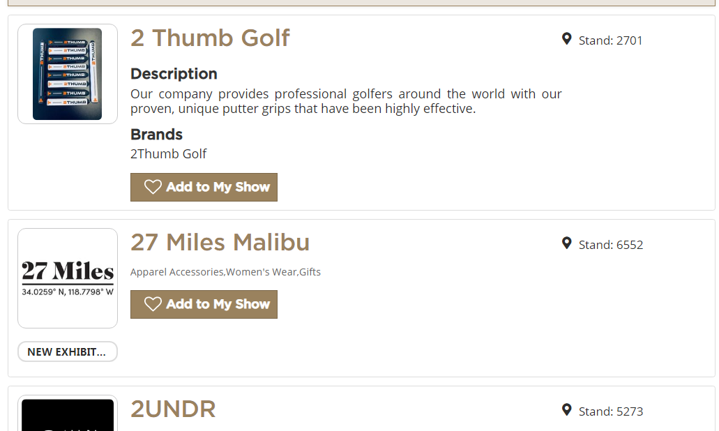 2025年美国高尔夫展PGA MERCHANDISE SHOW - WorldExpoin