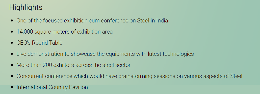 2025年印度国际钢铁展India Steel - WorldExpoin